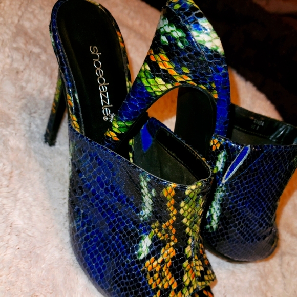 Shoes | Royal Blue Mule | Poshmark